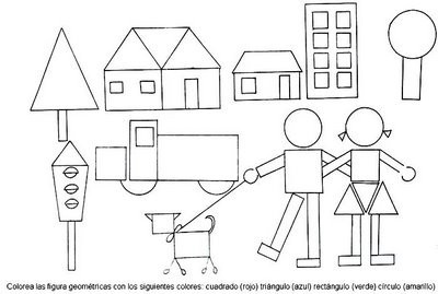 figuras-geometricas-para-colorear-niños.jpg :: Jugando con las matemáticas
